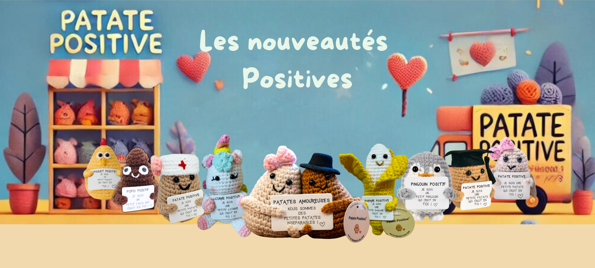 Nouveautés – Patate Positive