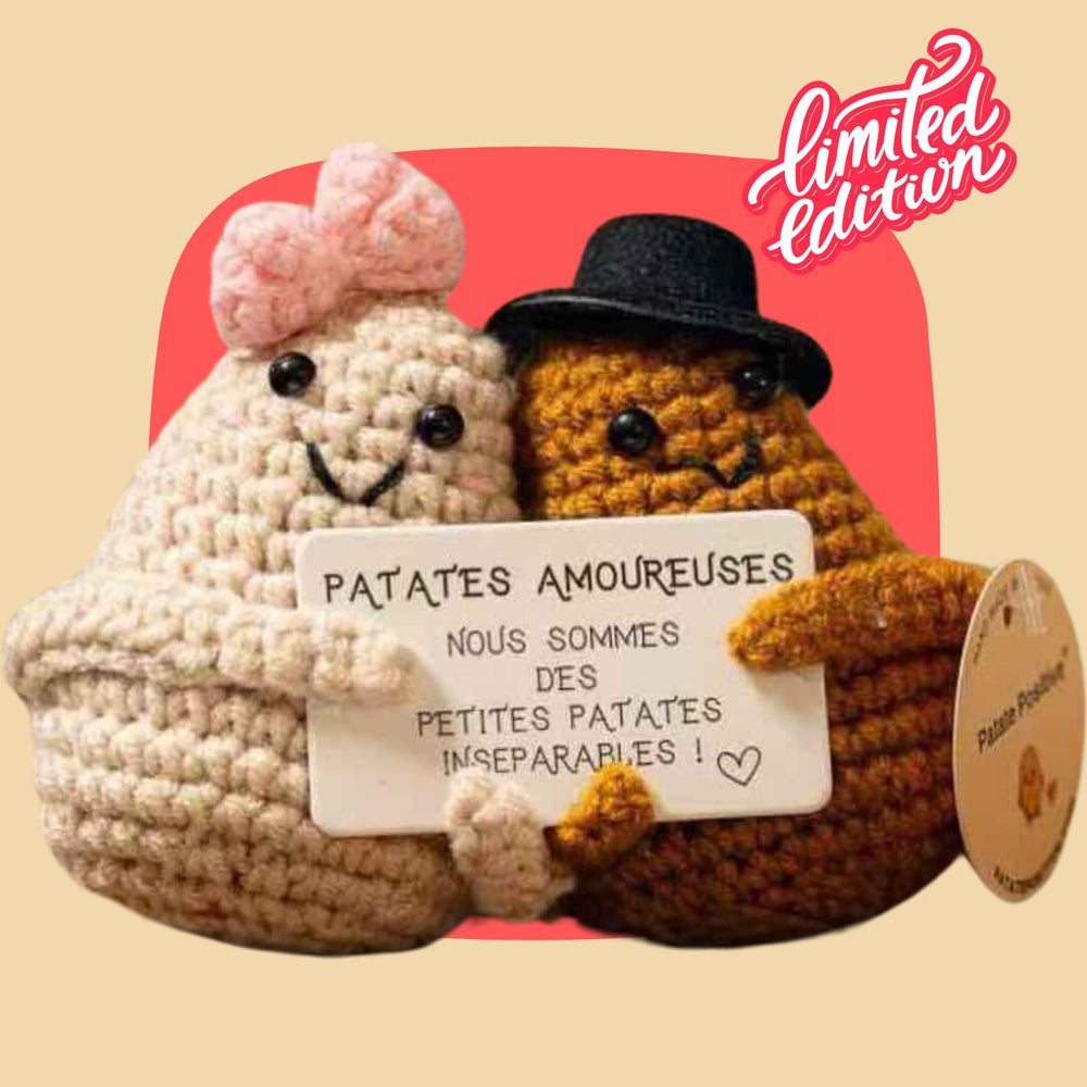 PATATE POSITIVE | 2+1 GRATUIT | Cadeau Ideal & Idee Drole Motivation ...